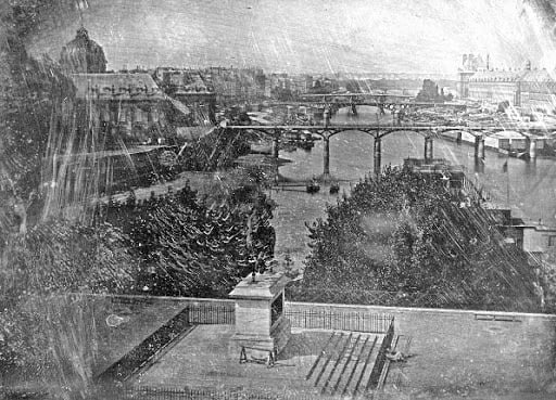 The First Human Photographed – Paris History of our Streets